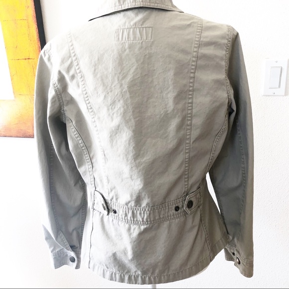 Eddie Bauer | Jackets & Coats | Eddie Bauer Beige Utility Jacket | Poshmark